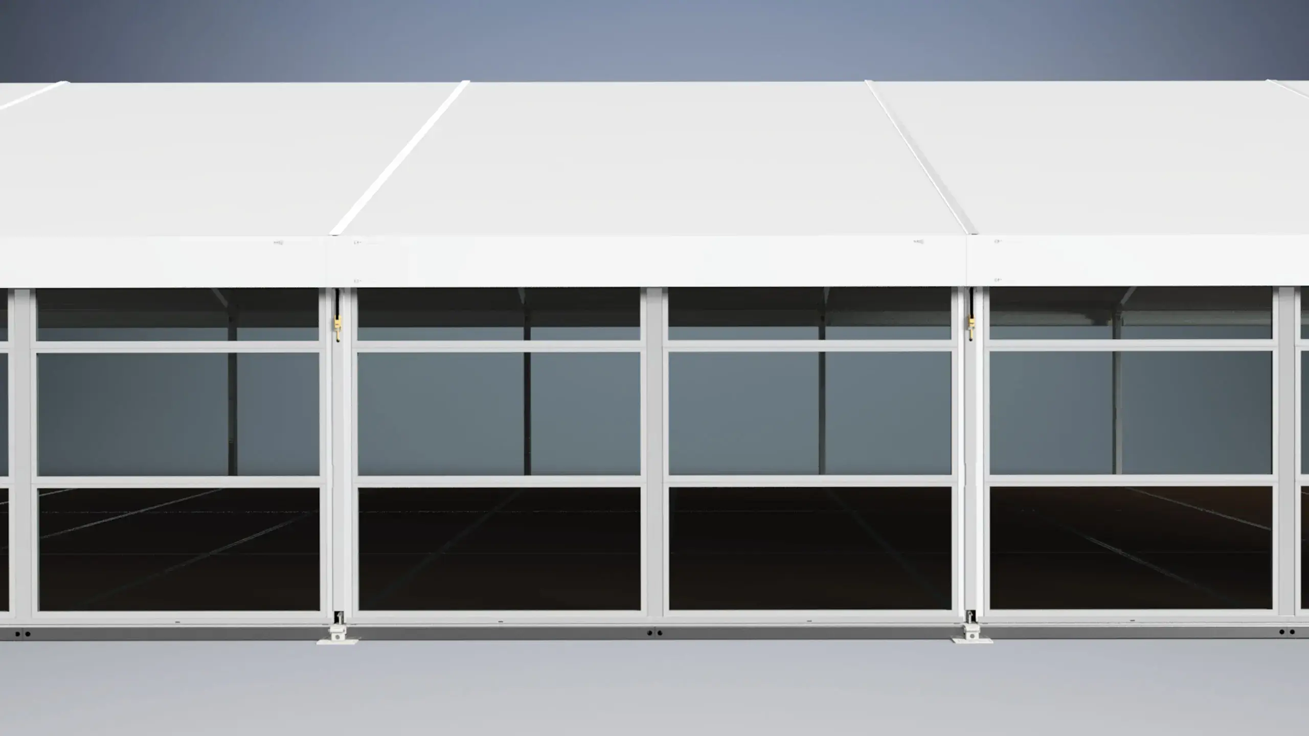 TT110 Aluminium tent | from 3 metres wide | Marquee wholesale